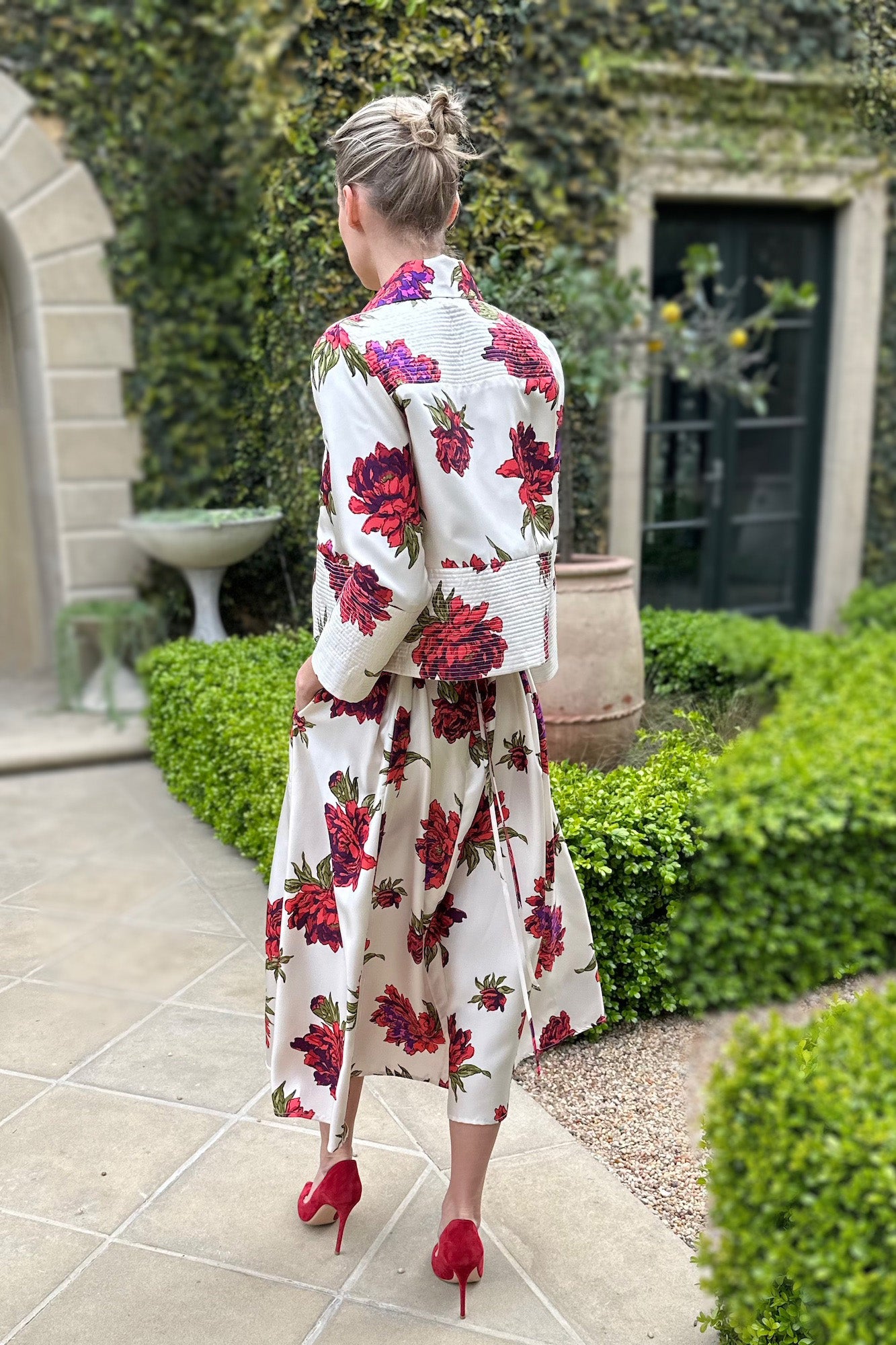 Emma Jacket - Quilted: Peony – Julie Harrah