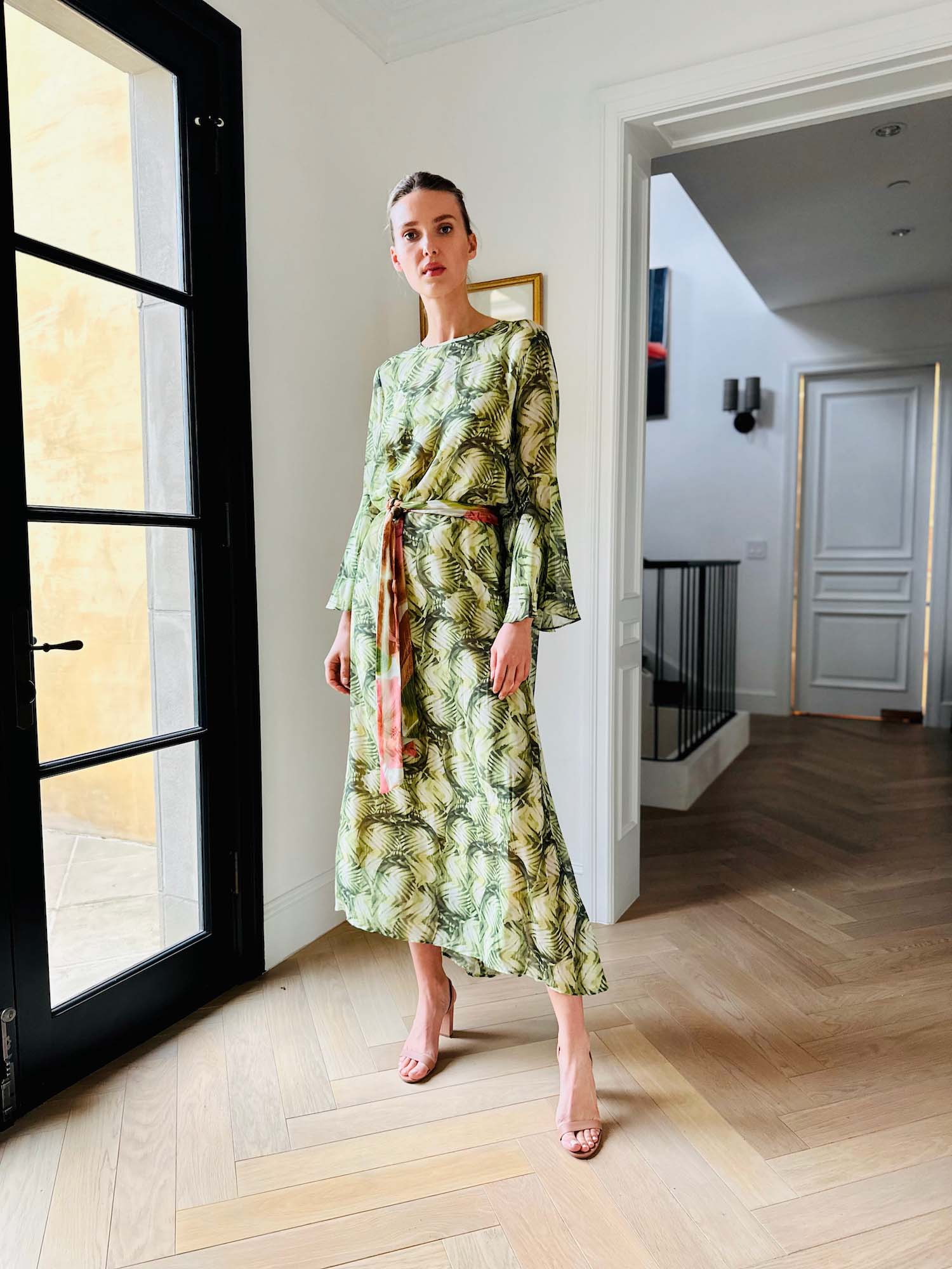 Florence : Green Palm Zebra – Julie Harrah