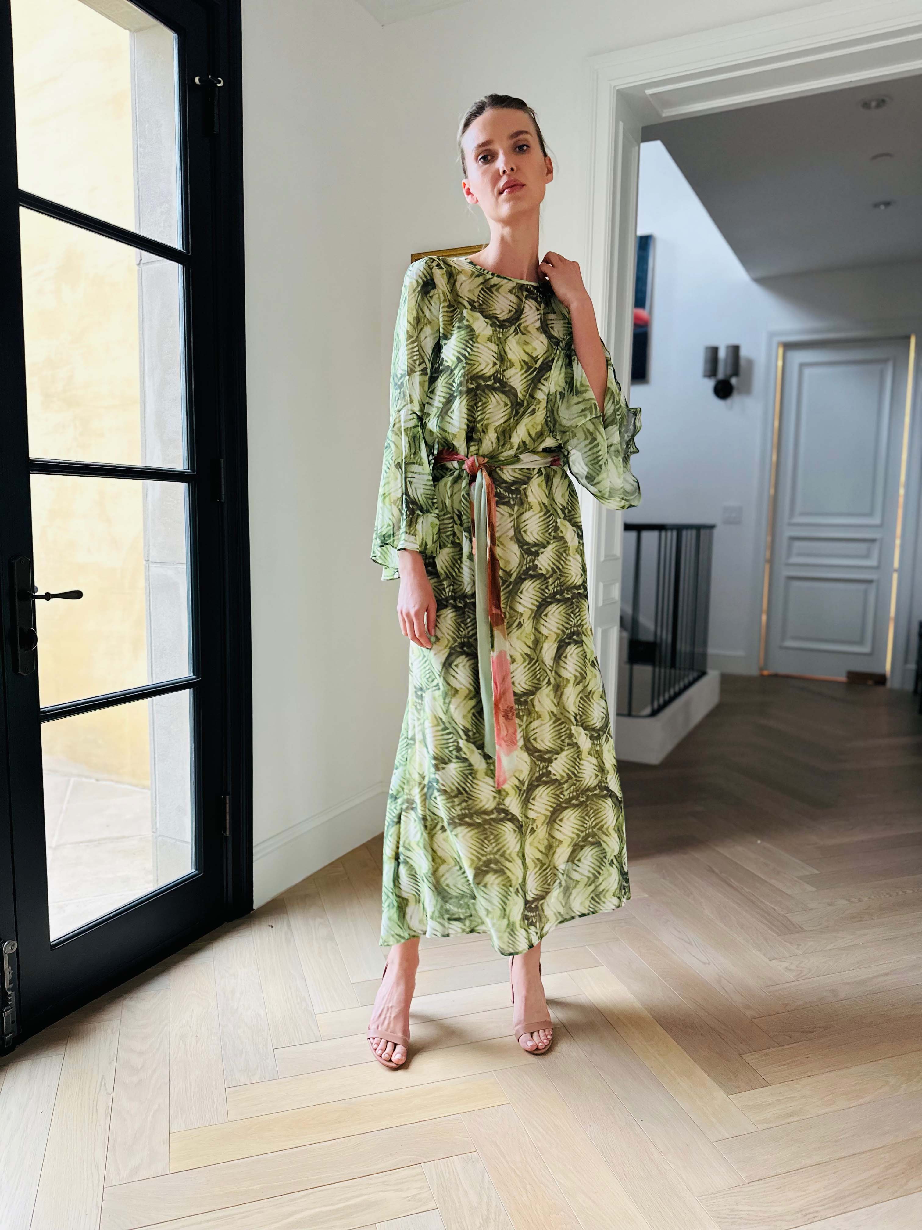 Florence : Green Palm Zebra – Julie Harrah